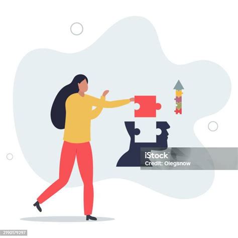 정신 위생 및 자기 개발 문제를 쉽게 해결하는 건강한 정신력을 가진 캐릭터플랫 캐릭터 감정에 대한 스톡 벡터 아트 및 기타 이미지 감정 개발 건강관리와 의술 Istock