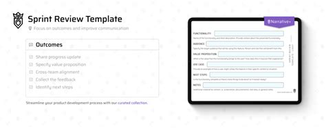 Sprint Review Template
