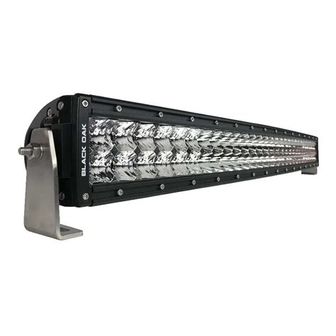 Black Oak Pro Series 30 Curved Double Row 30 Led Light Bar Combo