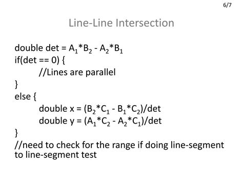 PPT 2D Intersection Visualization Techniques For Line Segments PowerPoint Presentation ID