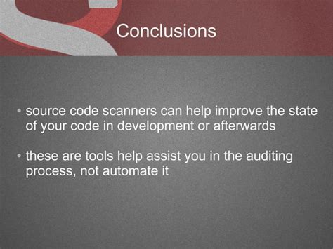 Software Security Static Analysis Tools Pdf