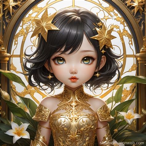Chibi Portrait With Surreal Details Stable Diffusion Online