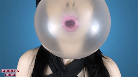 Chewing 2 Big Babol Bubble Gums And Making Bubbles Goddess Circe Clips4sale