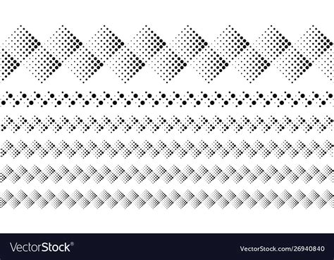 Abstract Repeating Geometric Circle Pattern Page Vector Image