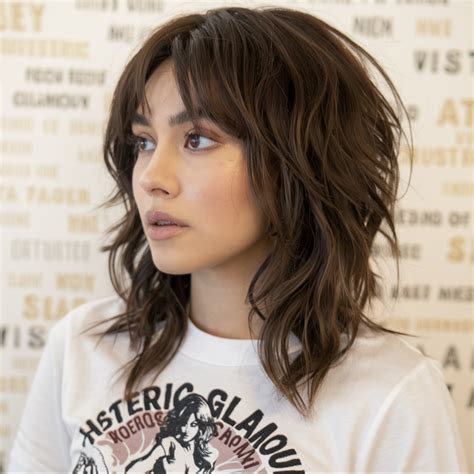 22 Ideas For Medium Shaggy Hairstyles 2025 Choppy Layers Curtain