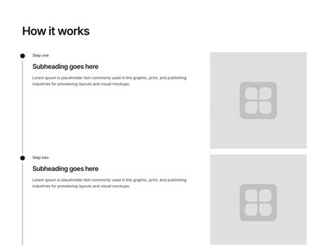 How It Works 20 Element Ui Template Library
