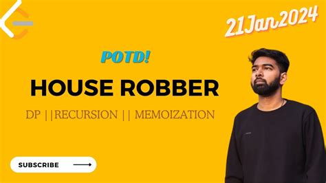Leetcode 198 House Robber Dynamic Programming Memoization