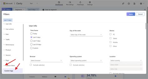 Microsoft Clarity Explore Integration Omniconvert Knowledgebase