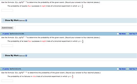 solved use the formula c n x p q to determine the