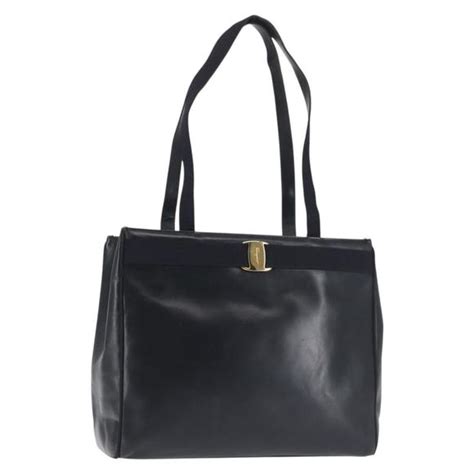 Salvatore Ferragamo Bags Salvatore Ferragamo Vala Tote Bag Leather