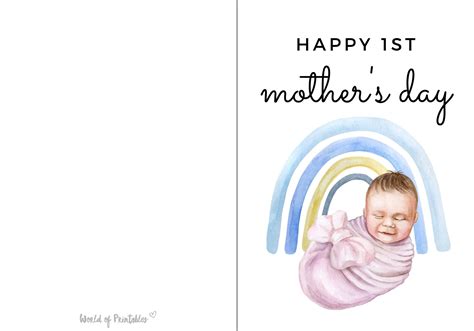 200 Printable Mothers Day Cards World Of Printables