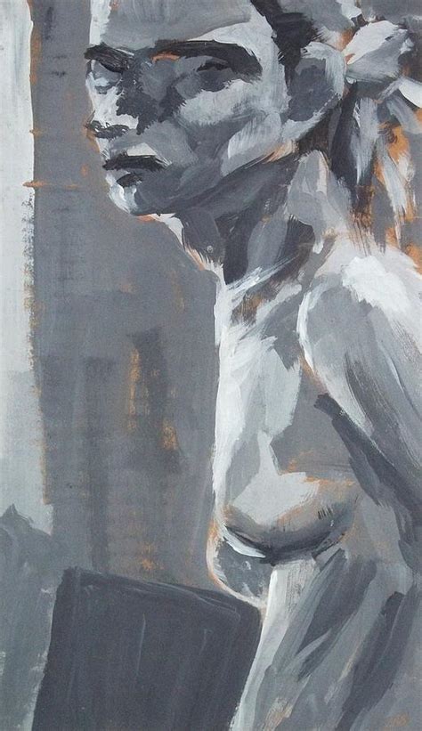 Female Nude Study Painting By Jason Kuvaja Fine Art America