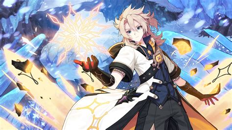 Albedo Genshin Wallpaper K Imagesee