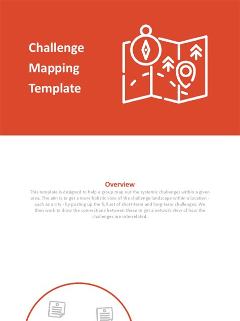 Challenge Mapping Template Pdf Natural Environment Economies