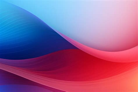 Vector Gradient Abstract Wireframe Background Premium Ai Generated Image