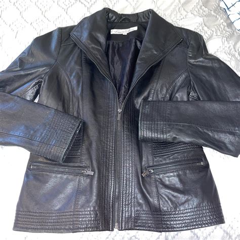 Kenneth Cole Womens Black Jacket Depop