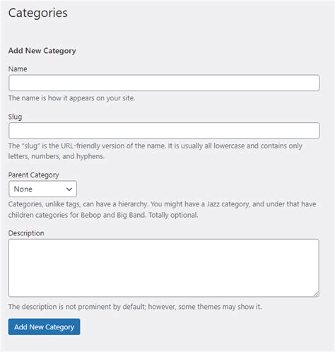 How To Manage Categories • Wordpress Tutorial Fastcomet