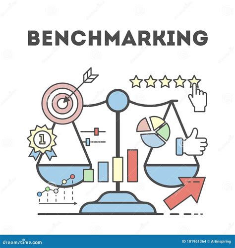 Benchmarking Concept Illustration Stock Vector Illustration Of Office Concept 101961364