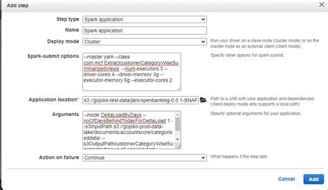 Airflow EmrAddStepsOperator Unable To Execute Spark Shaded Jar Stack