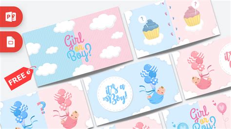 Free Animated Gender Reveal Powerpoint Template 2023 Prezentr