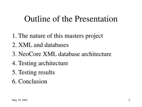Ppt Analysis And Evaluation Of A Native Xml Database Powerpoint Presentation Id4633650
