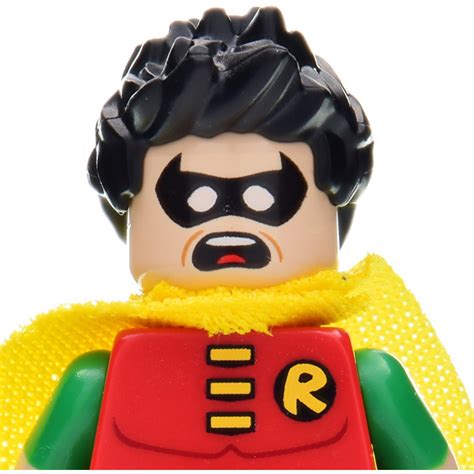 Lego Robin With Green Legs And Black Mask Minifigure Brick Owl
