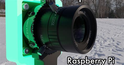 Simple Case For Raspberry Pi Hq Camera By Nacimota Download Free Stl Model