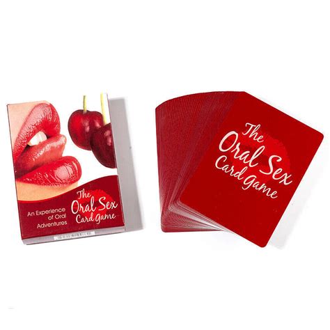 juego the oral sex card