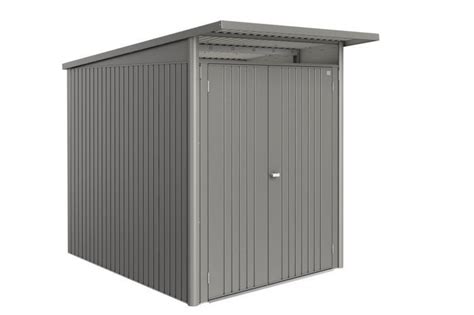 Zahradní Domek Avantgarde Eco A2 Dd šedý Křemen Metalíza Biohort Zahradní Domky Cz