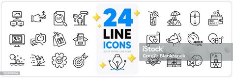 톱니바퀴 문서 상자 및 검색 파일 줄 아이콘의 아이콘 세트 웹앱용 벡터 24시간에 대한 스톡 벡터 아트 및 기타 이미지 24시간 3차원 형태 가득 찬 Istock