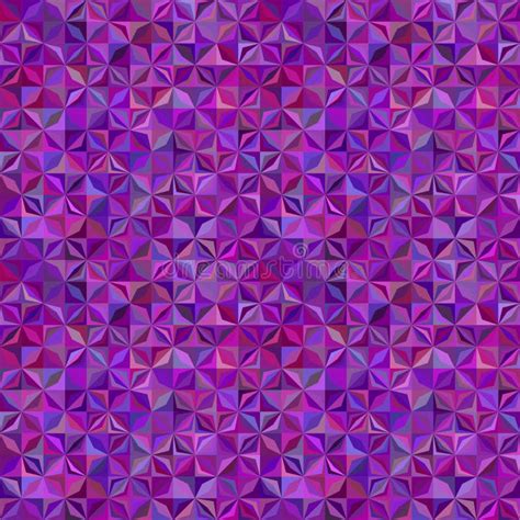 Purple Geometrical Diagonal Stripe Square Tile Mosaic Pattern Background Seamless Graphic