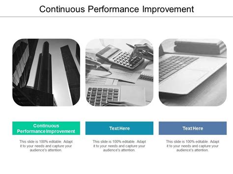 Continuous Performance Improvement Ppt Powerpoint Presentation Icon