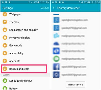How To Factory Reset Android Phone And Tablet In Ways