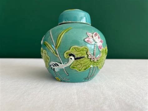 Ginger Jar In Wang Bing Rong Style 1 Earthenware Catawiki
