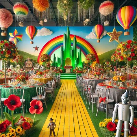 Five Wicked Themed Party Ideas Party Themes Wizard Of Oz Decor