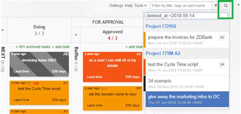 Kanban Card Kanban Tool Support