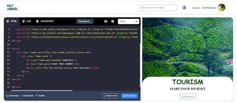 karthikeyan s on linkedin day1 30daysofcode ccbp nxtwave html css staticwebsite…