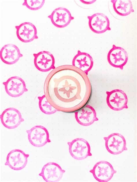 Skz Compass Self Inking Stamps Etsy