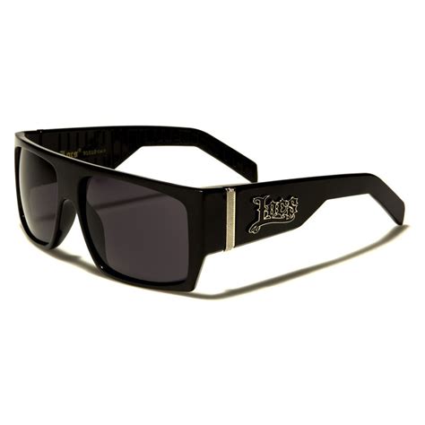 Locs Rectangle Mens Sunglasses Dloc91010 Bk Sunglasses And Beyond
