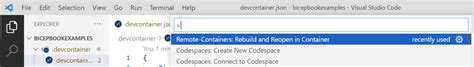 Azure Bicep As A Feature In Vs Code Development Containers · Ravikanth