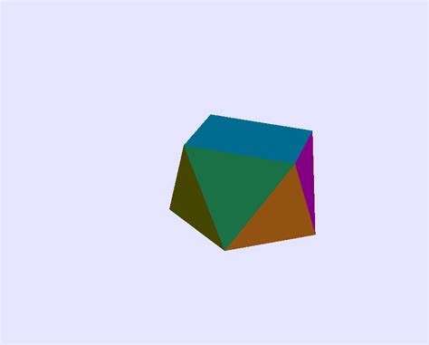 Square Antiprism Polyhedron Square
