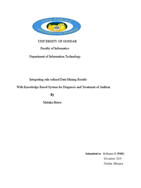 Anthrax Proposal Pdf Anthrax Expert