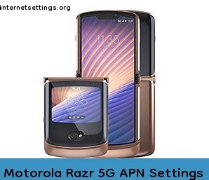 Motorola Razr G APN Settings G G G LTE VoLTE Internet Setting