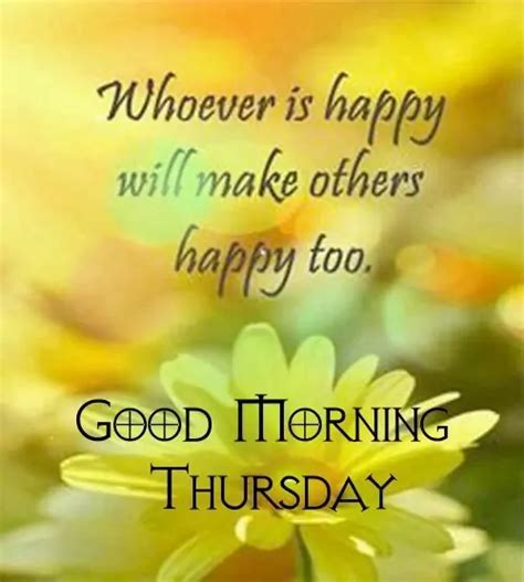 50 Best Good Morning Thursday Images Happy Messages