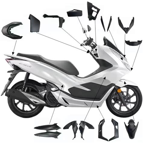 Motorcycle Fairings Kit Body Cowl For Pcx 125 150 160 Abs 2018 2021