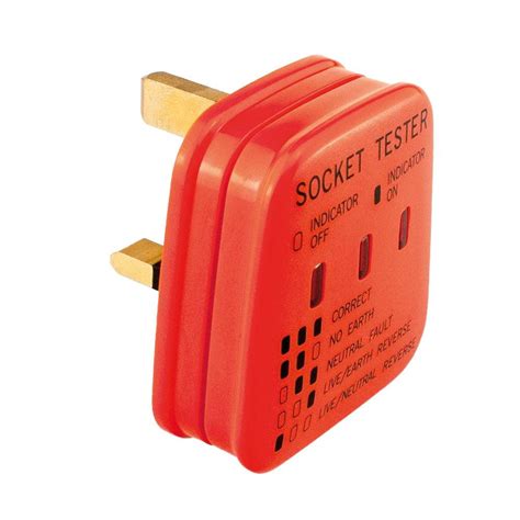 W4 Mains Polarity Tester Plug For Home And Caravan Hookup Testing Towsure