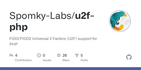 Github Spomky Labsu2f Php Fidofido2 Universal 2 Factors U2f