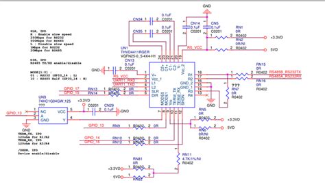 Thvd4411 Review The Schmatic Interface Forum Interface Ti E2e Support Forums