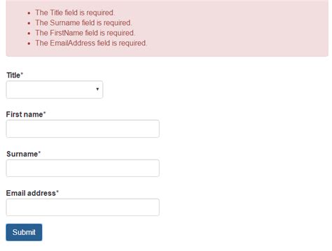 Integrating Validation In Angular 2 And Aspnet Core Building Spas