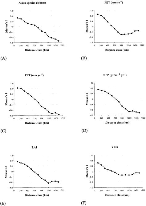 Spatial Patterns In Avian Species Richness And The Most Significant